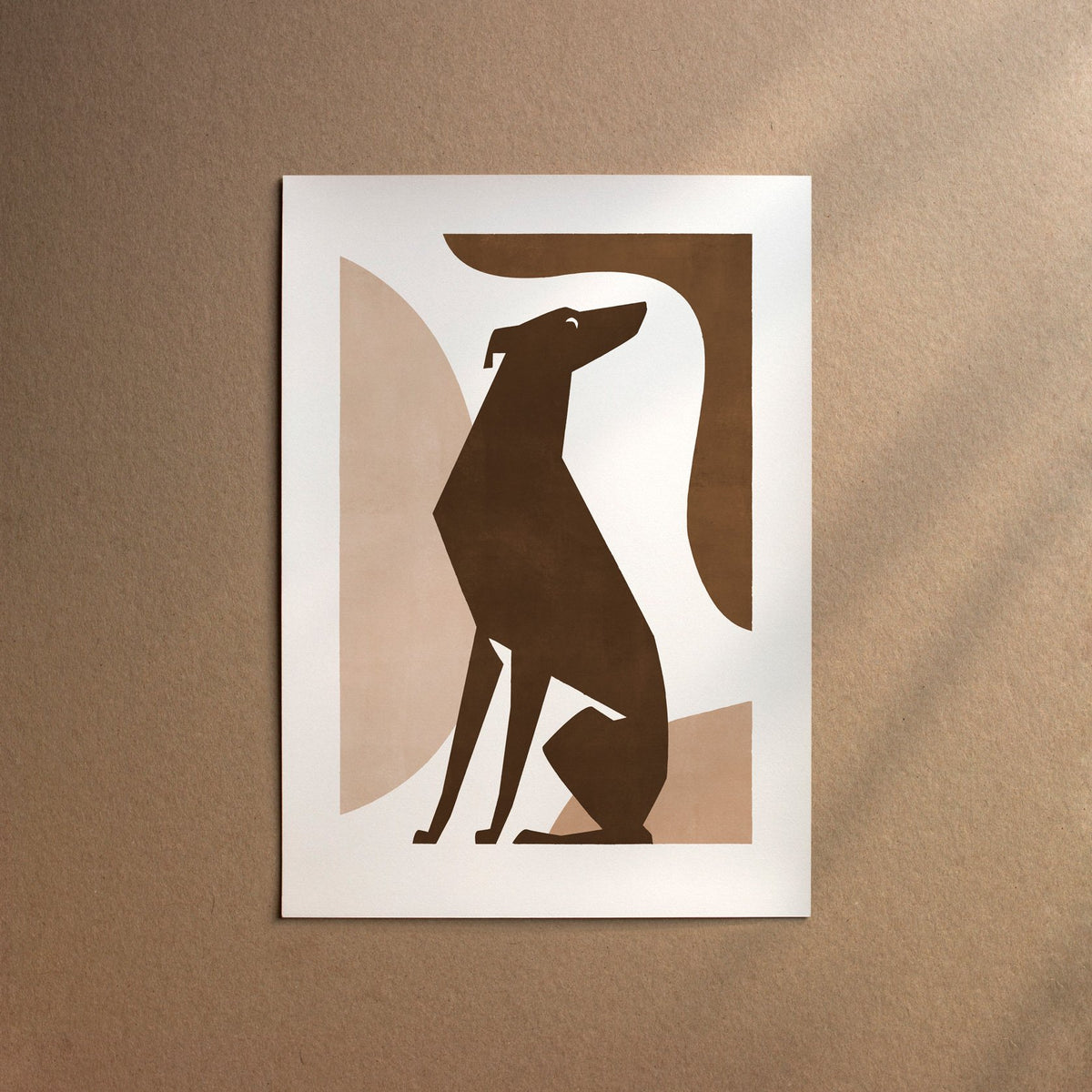 Whippet Posters & Art Prints - Buy online - Animalist